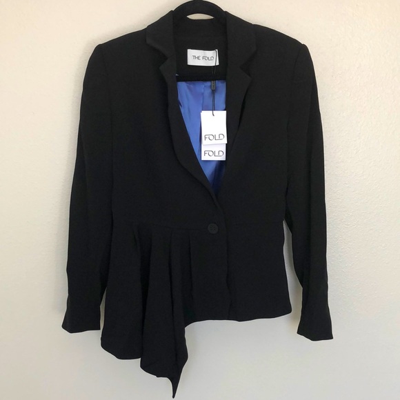 The Fold London | Jackets & Coats | Never Worn The Fold London Peplum ...